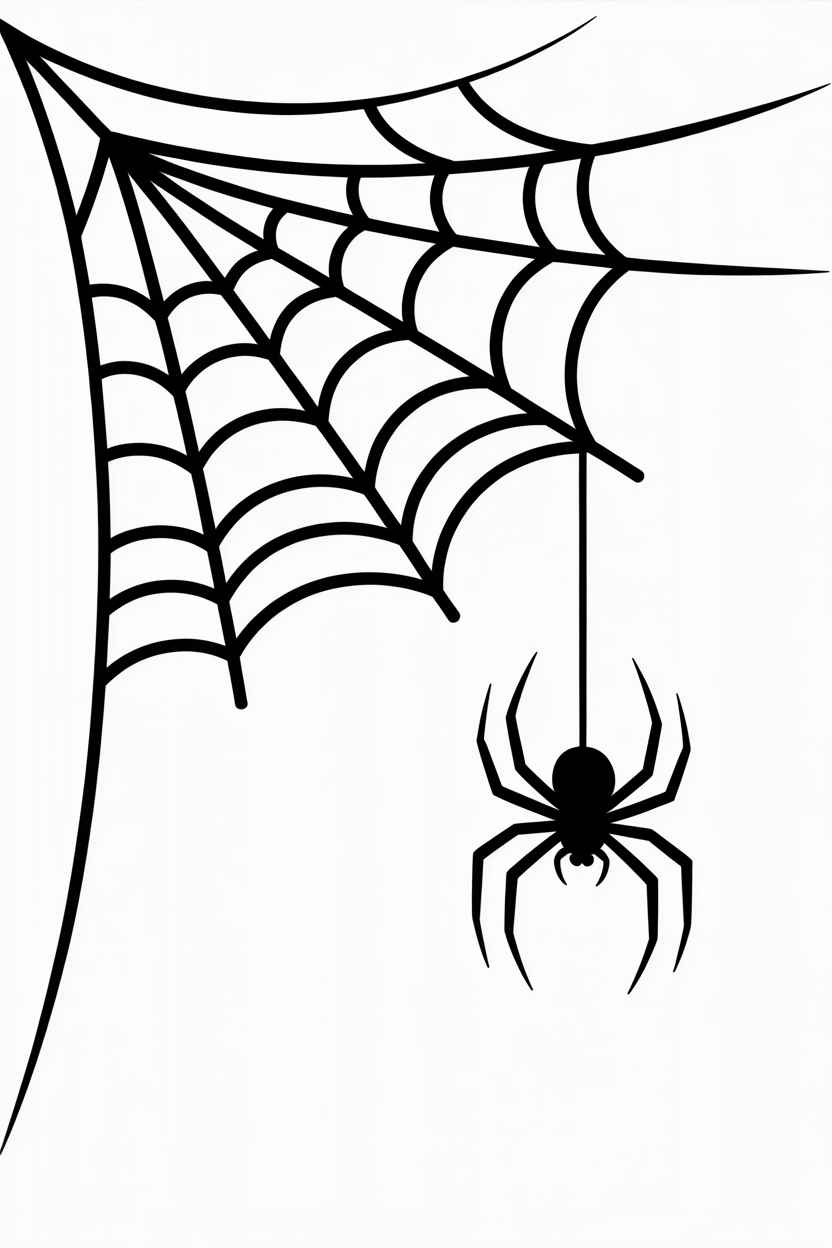 33+ Simple Halloween Coloring Pages for Toddlers & Preschoolers