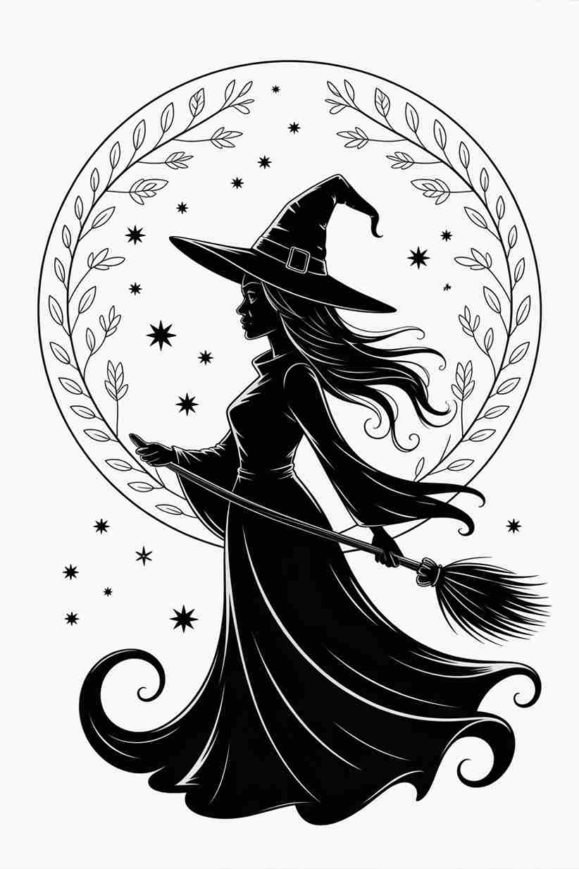 🎃 100+ Happy Halloween Coloring Pages: Free Printables 🦇