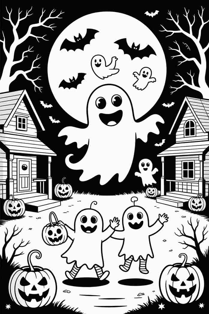 2025’s Best Spooky Halloween Coloring Pages: Free 300+ Printables