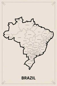 🖍️ 60 Free Brazil Coloring Pages | Print Bold & Beautiful Designs! 🇧🇷