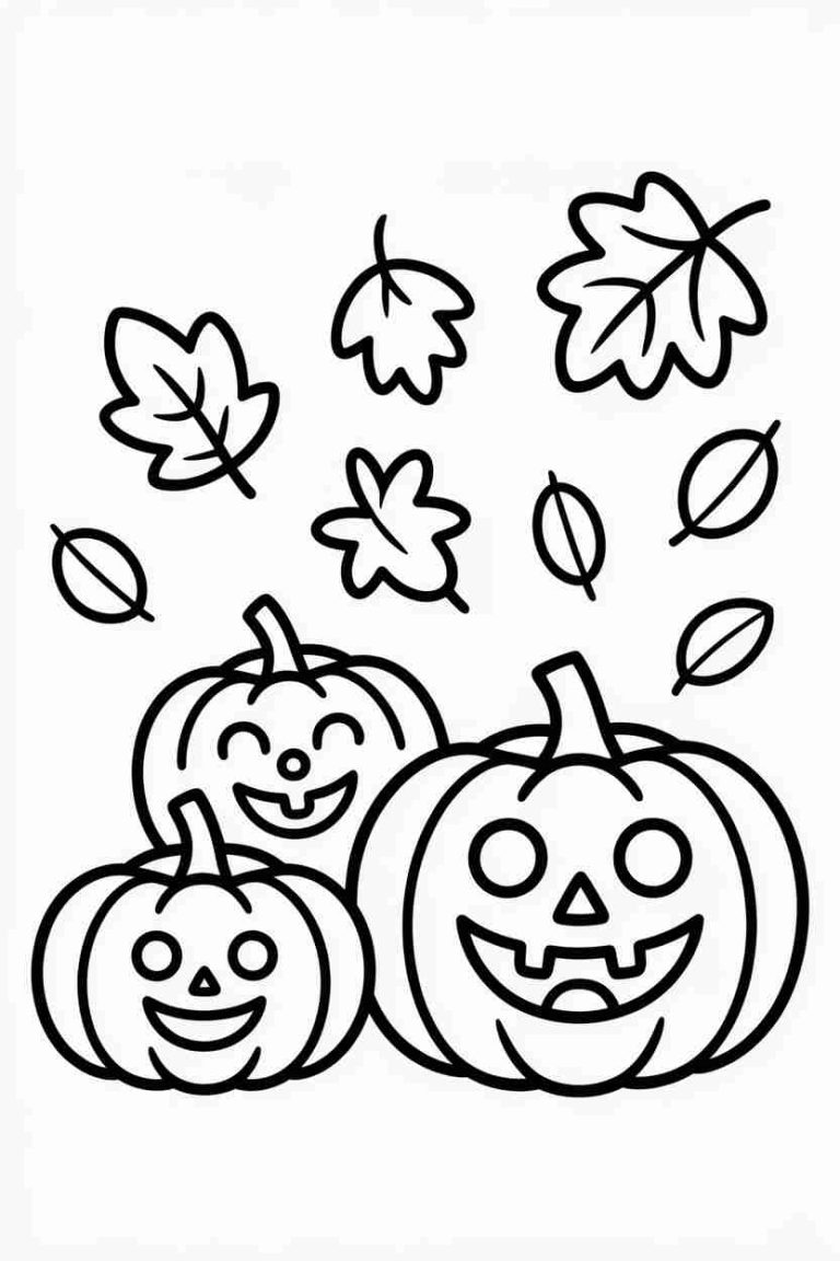 🦇 100+ Free Preschool Halloween Coloring Pages 🎃 for Kids