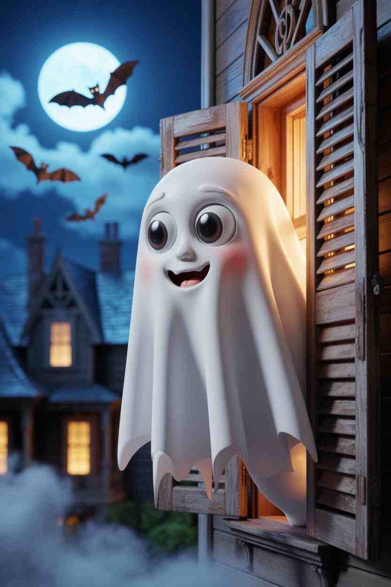 🎃 100+ Free Printable Halloween Ghost Coloring Pages for Kids👻